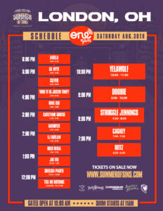 Lineup - Summer of Sins Festival